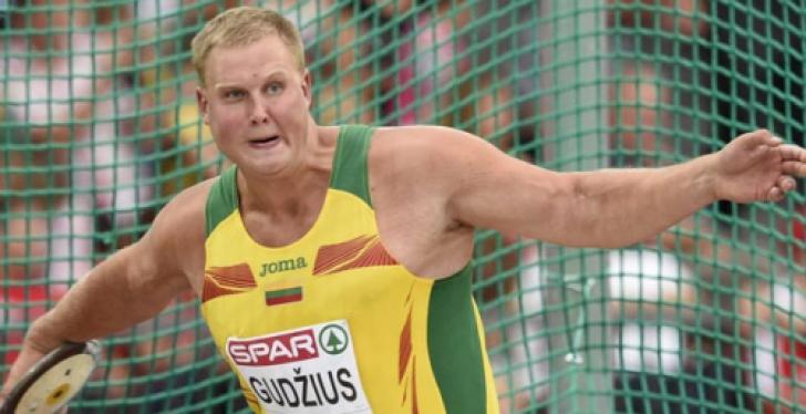 Lithuania's Gudzius takes men's discus throw gold; South Africans take ...