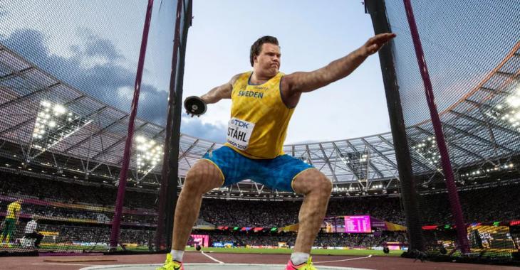 Daniel Stahl Sets Discus Throw World Lead with 70.25m in Helsingborg ...