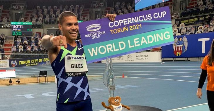 Giles sets the second fastest 800m time in history in Torun | Watch ...