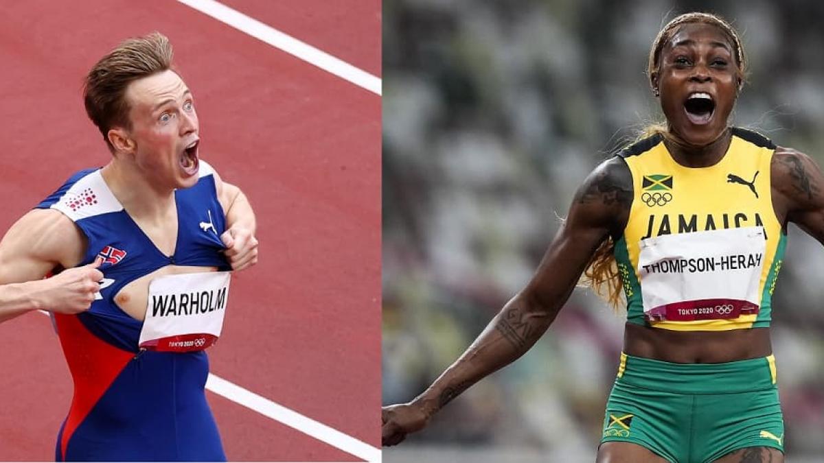 Karsten Warholm and Elaine Thompson-Herah Named World Athletes of the ...