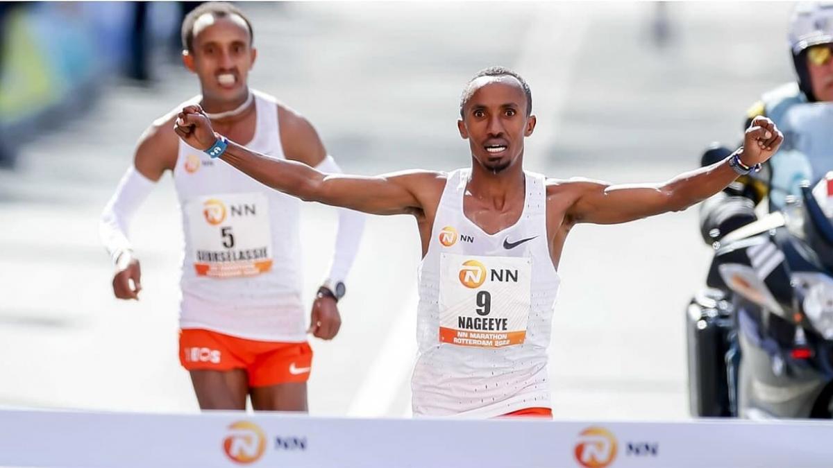 Nageeye breaks the Dutch marathon record with 2:04:56 in Rotterdam ...