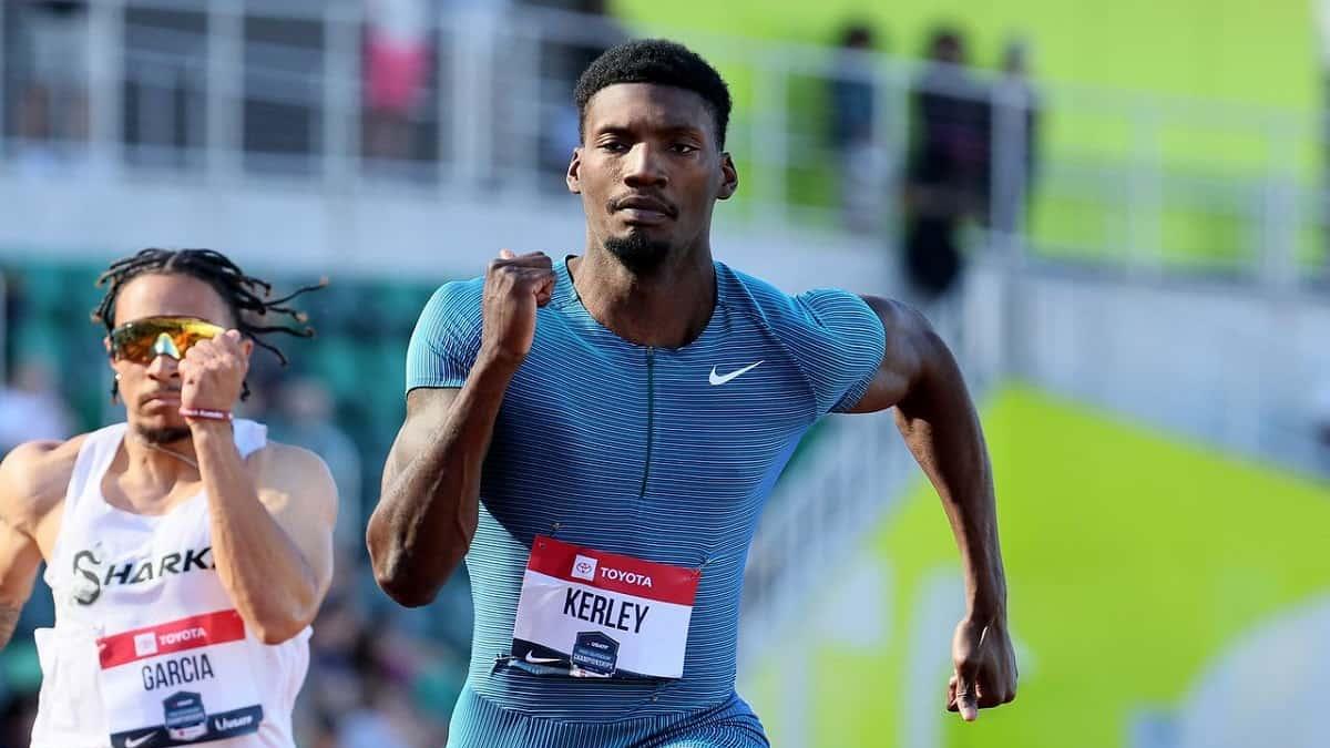 Fredy Kerely wins USA Track and Field 100m Title in Eugene | Watch ...