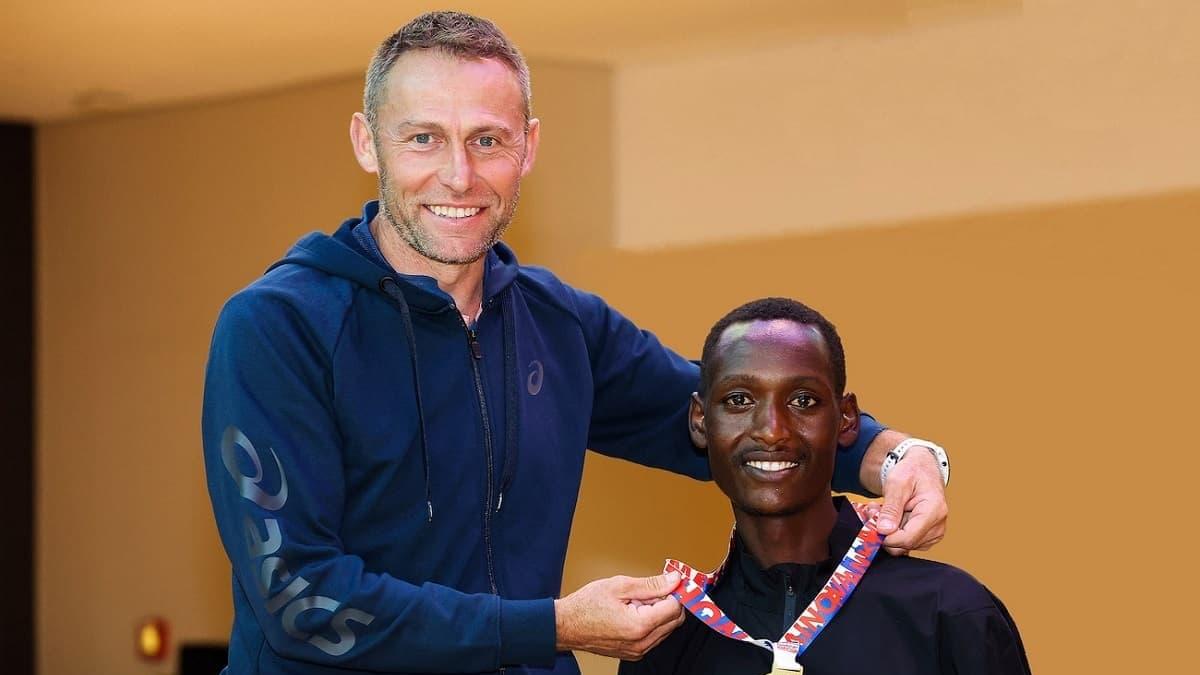 Olympic Champion Stefano Baldini pays tribute to Frankfurt winner ...