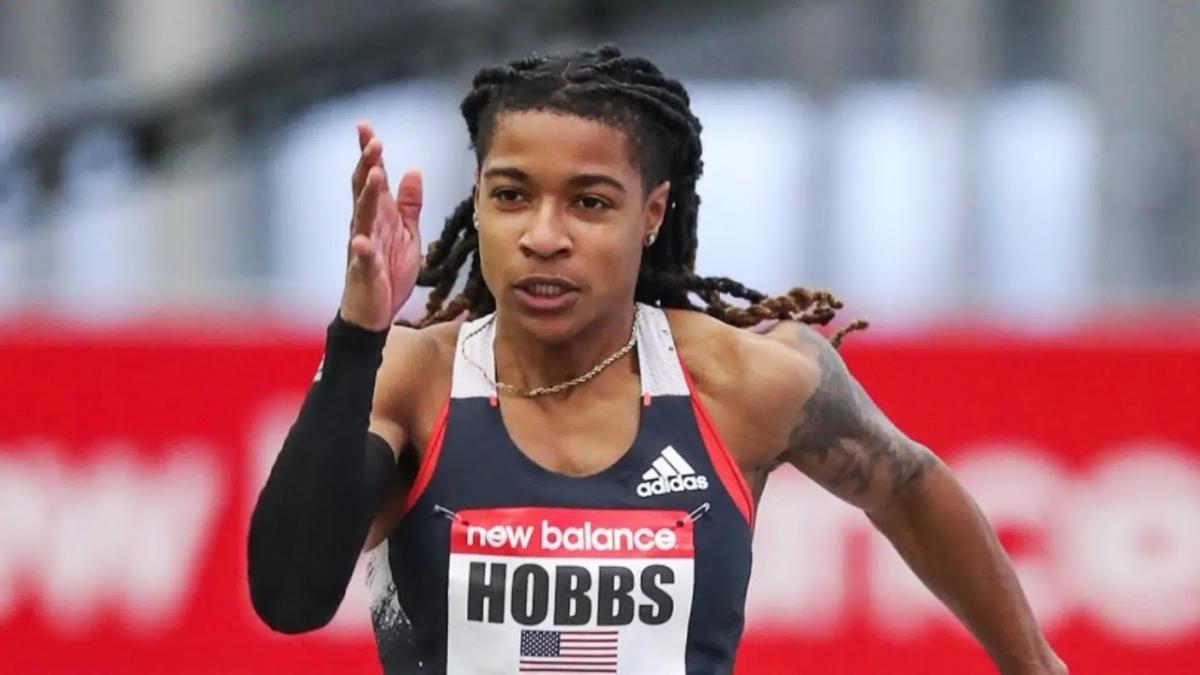Aleia Hobs Storms to a new 100m world lead in Baton Rouge | Watch Athletics
