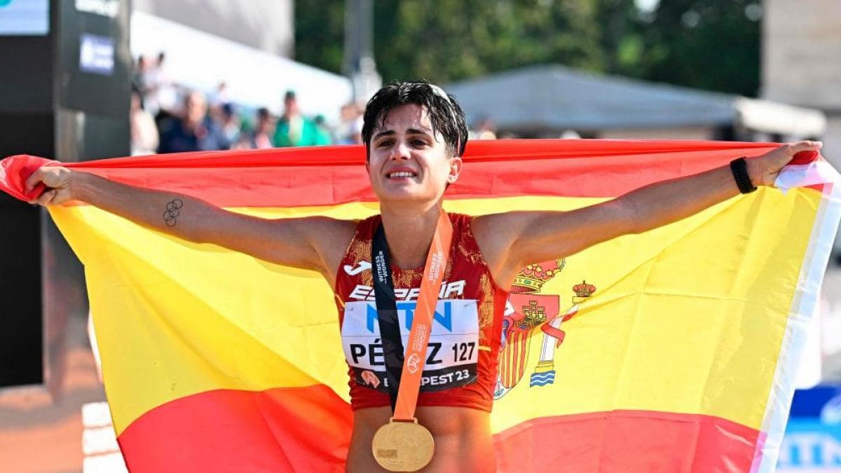 Maria Perez Claims the 20km Race Walk World Title for Spain in Budapest ...