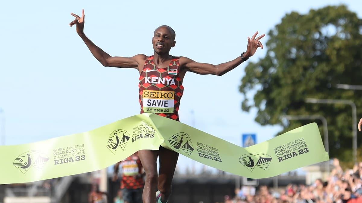 Kenya’s Sebastian Sawe Wins Men's Half Marathon at World Title | Watch ...