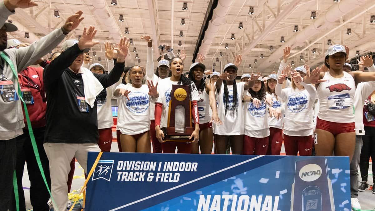 Arkansas Women Claim NCAA Indoor Track and Field Crown | Watch Athletics