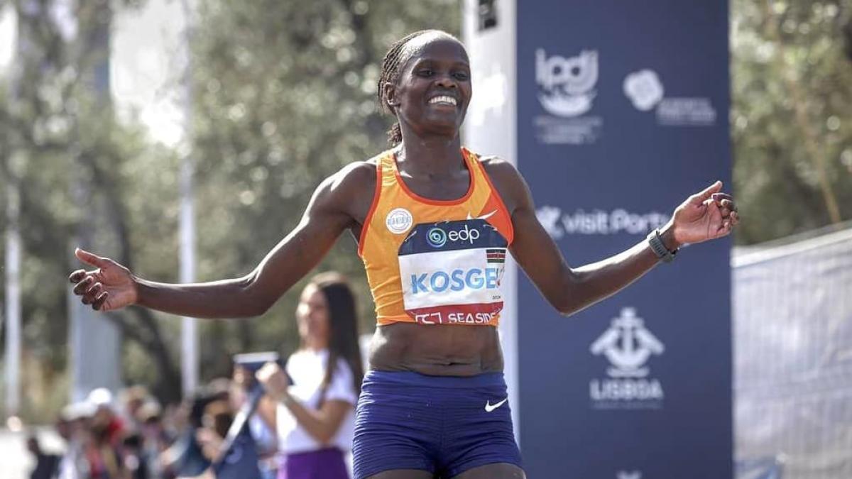 Kenya's Kosgei and Ethiopia's Ayele Dominate at 33rd EDP Lisbon Half ...