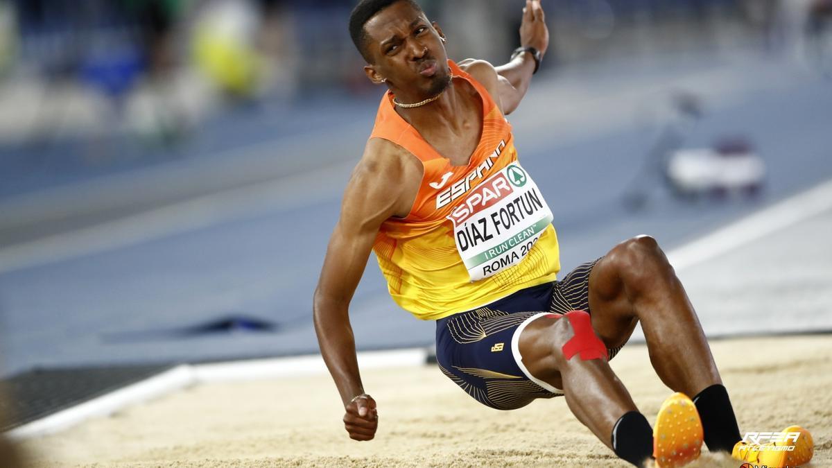 Jordan Díaz: The Cuban-Spanish Hurricane hits Rome | Watch Athletics