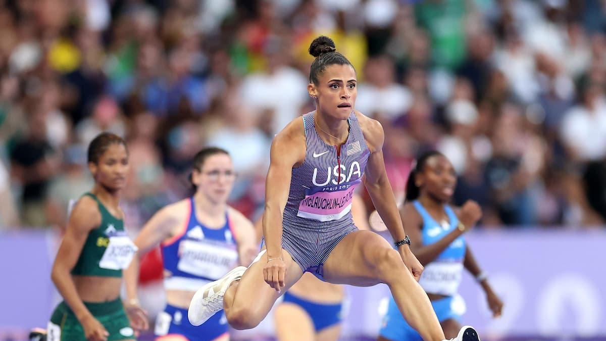 Sydney McLaughlin-Levrone Shatters World Record With 50.37 to Win 400m Hurdles Gold in Paris ...