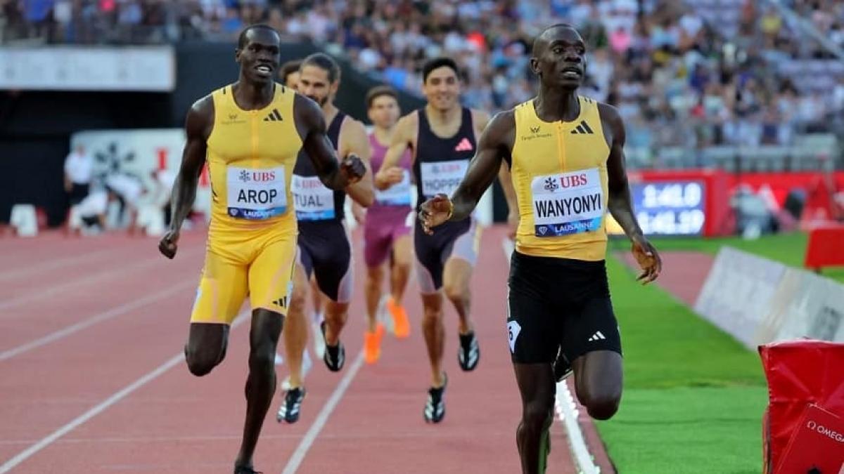 Emmanuel Wanyonyi Shines in Lausanne, Narrowly Misses World Record in ...