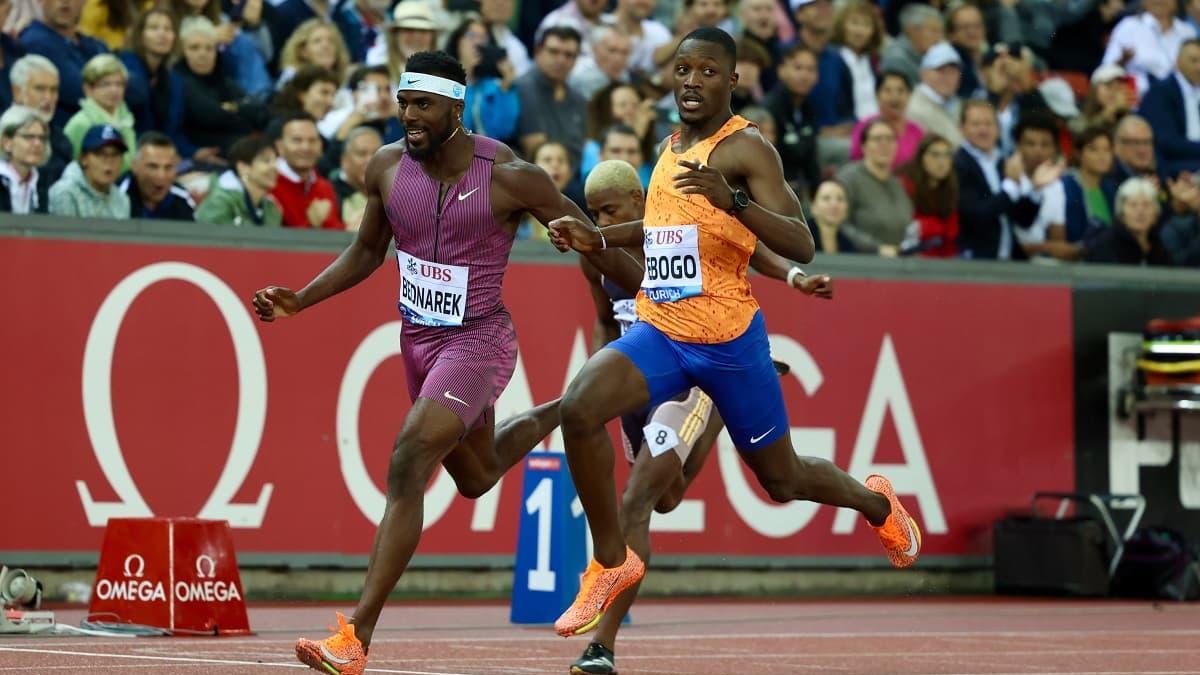 Olympic Champion Letsile Tebogo Clinches Dramatic Victory in Chilly ...