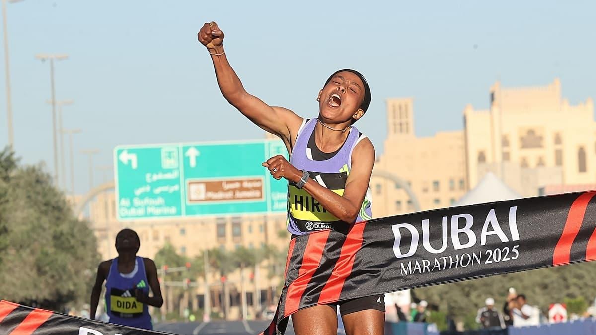 Bute Gemechu Shines in Dubai Marathon Debut, Bedatu Hirpa Stuns Dera ...