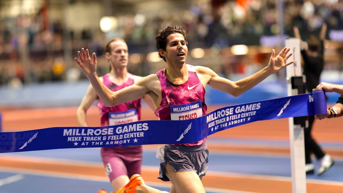 Grant Fisher Shatters 3000m World Indoor Record with 7:22.91 at ...