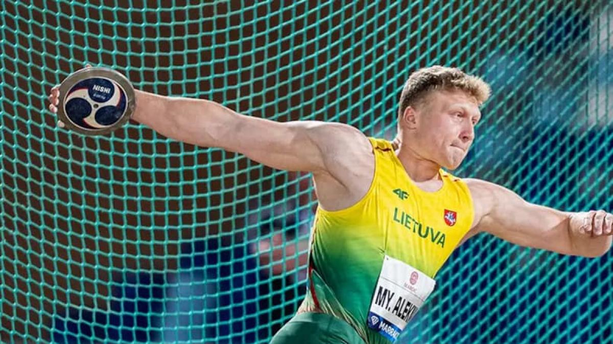 Mykolas Alekna Shatters Discus World Record with Sensational 75.56m Throw in Ramona | Watch ...