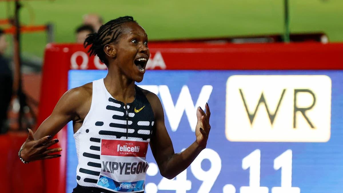 Faith Kipyegon Smashes Her Own 1500 m World Record — 3:48.68 at Pre ...
