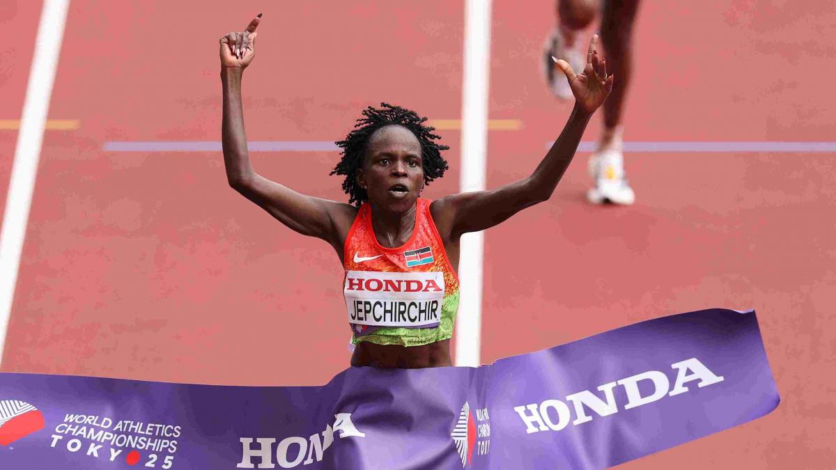 Peres Jepchirchir Sprints to Women’s Marathon Gold at Tokyo 2025 World ...