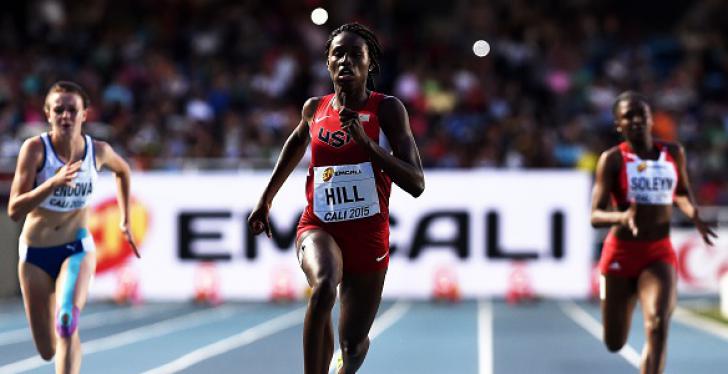 Hill sets world youth 200m record | Watch Athletics