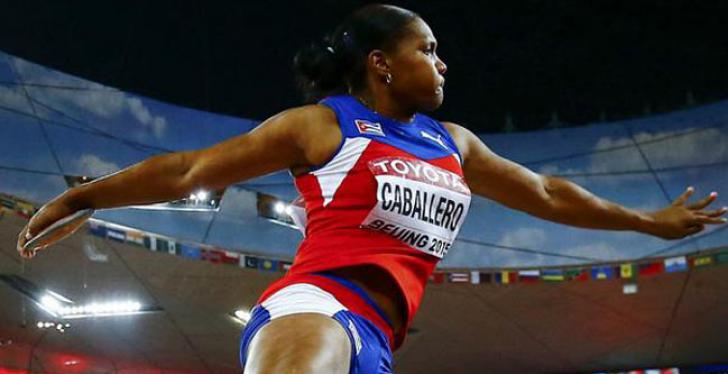 Cuba's Denia Caballero beats Perkovic in the women's discus throw final ...