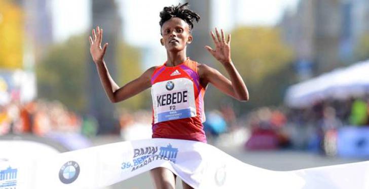 Aberu Kebede has another crack at the 2:20 barrier in Berlin | Watch ...