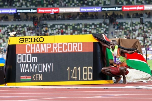 Emmanuel Wanyonyi Storms to Men’s 800m Title with Championship Record ...