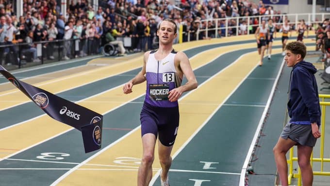 Cole Hocker Breaks American Indoor Mile Record with 3:45.94 at ASICS ...
